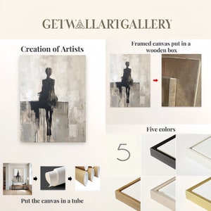 Personalized Gifts Lady Canvas Painting Woman Portraits Wall Painting ...