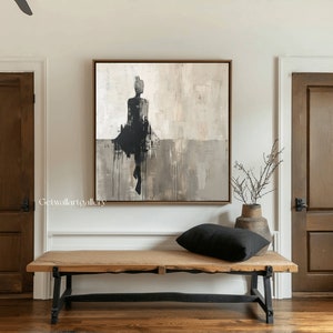 Woman Oil Painting Beautiful Lady Canvas Art Personalized Gifts ...