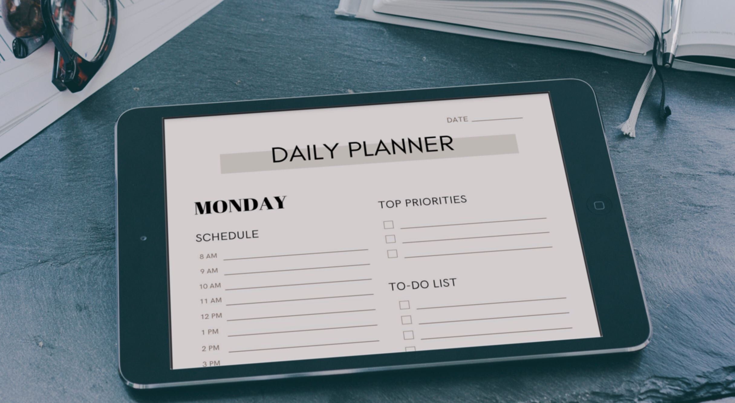 Simple Daily Planner | Goodnotes Planner | Notability Planner | iPad ...
