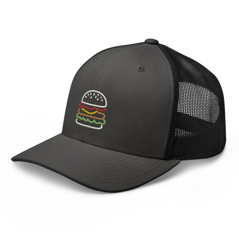 Trucker Style Burger Hat - Etsy