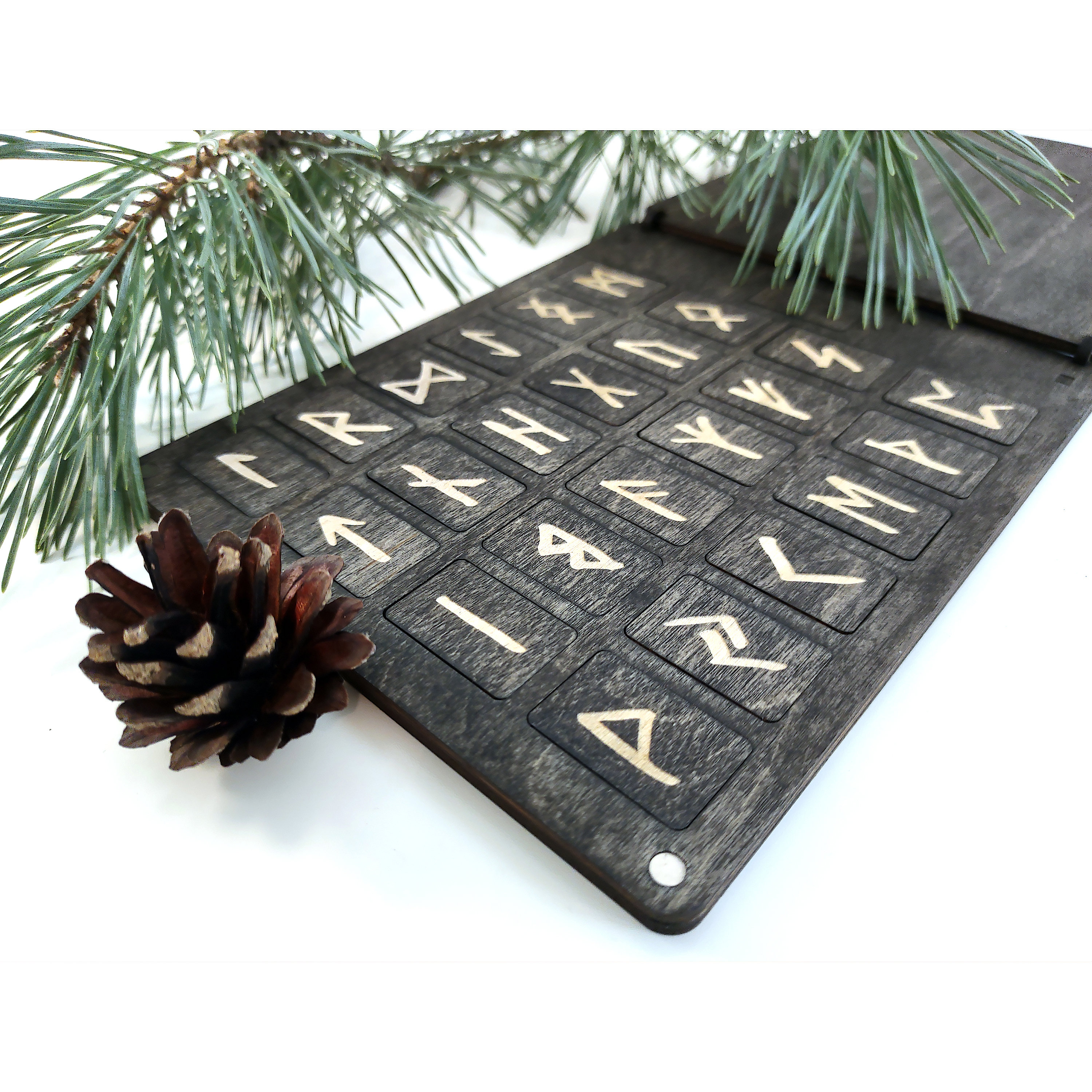 Runes Set Norse Mythology, Norse Pagan Rune Set, Wood Runes, Old Norse ...