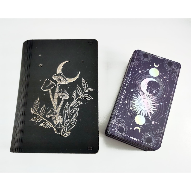 Witchy Tarot Card Storage Box Oracle Card Box Witch Deck - Etsy