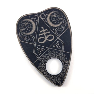 Gothic Ouija Planchette, Planchette for Ouija Board, Gothic Witch Decor ...