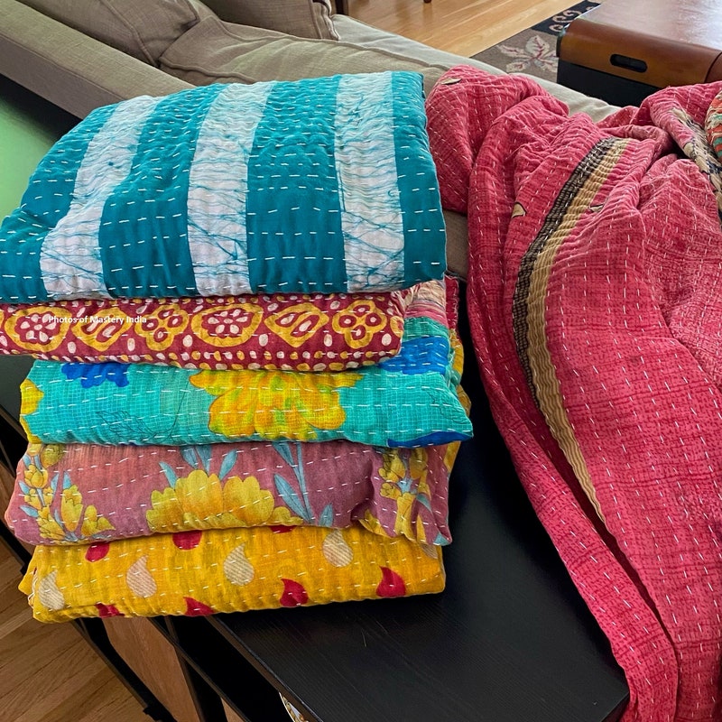 Kantha Tablecloth - Etsy