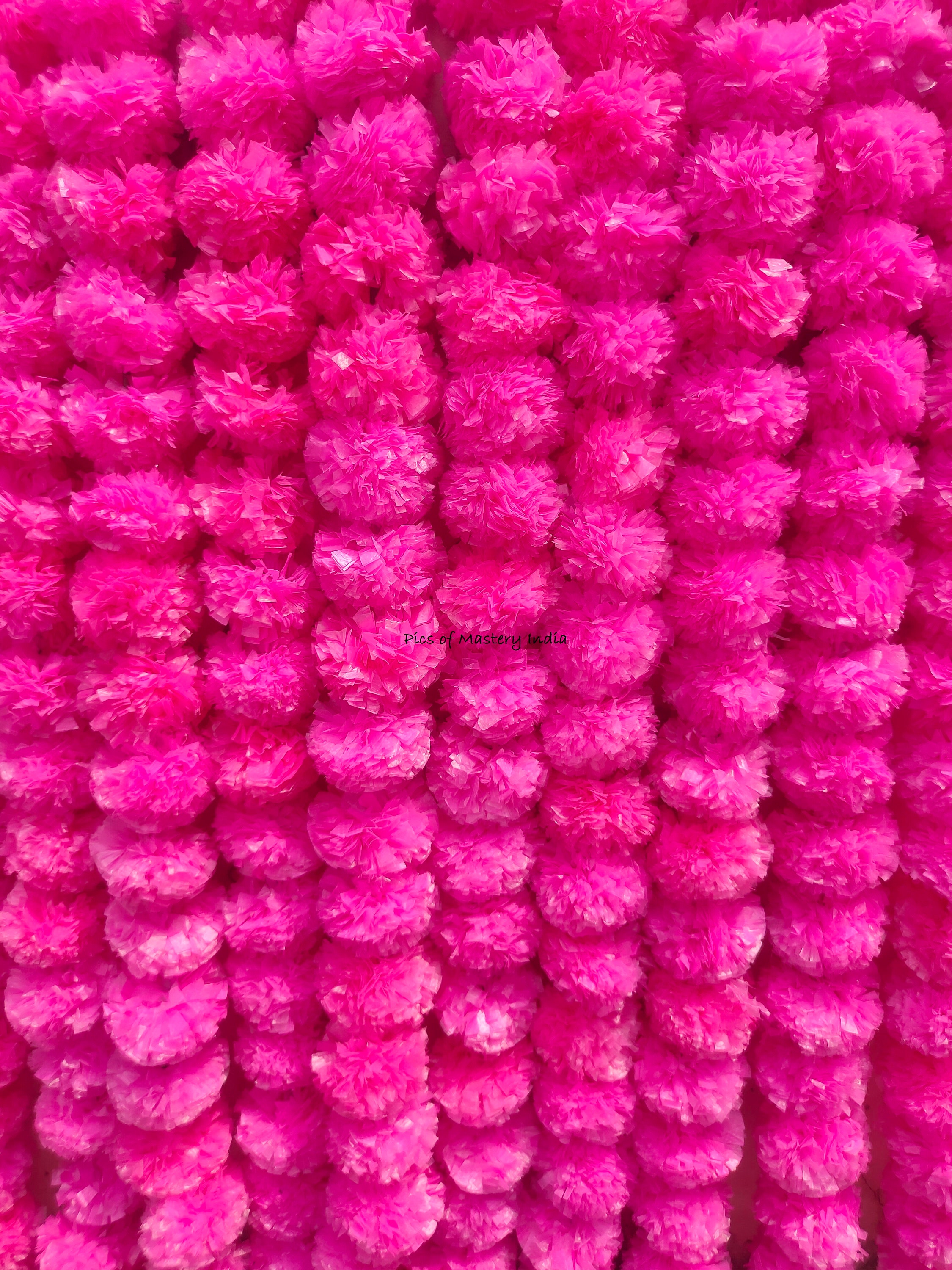 Wholesale Lot of Indian Decorative Marigold Flower Strings Garland for ...