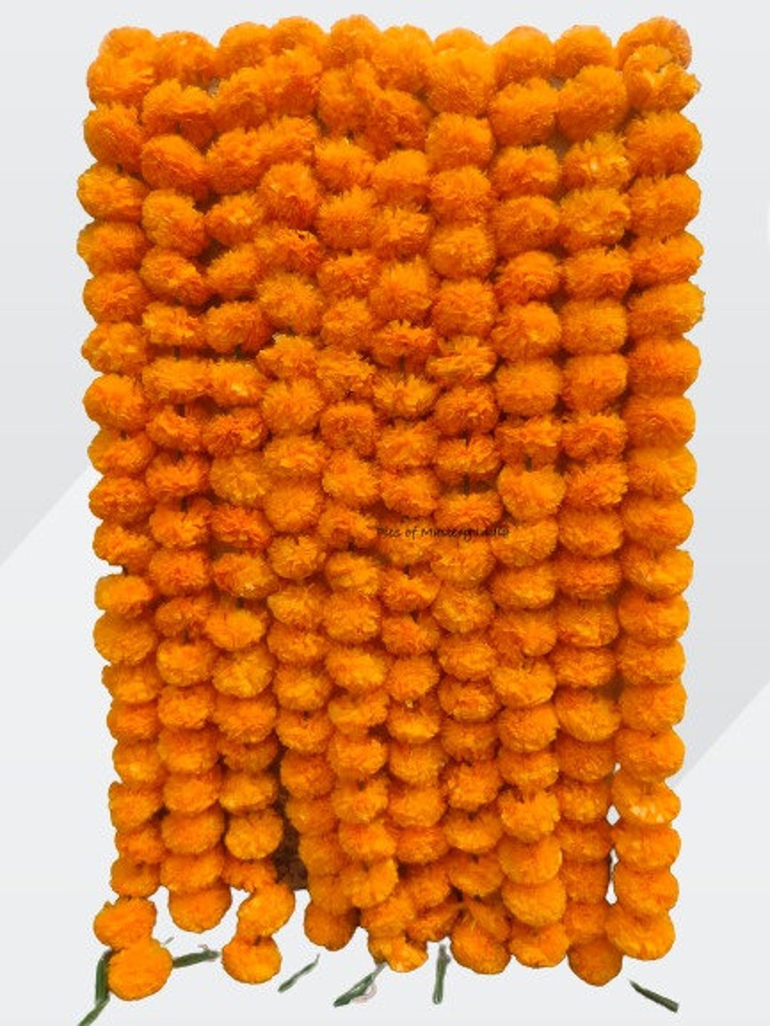 20 Pc Marigold Flower Artificial Decorative Deewali Marigold Flower ...