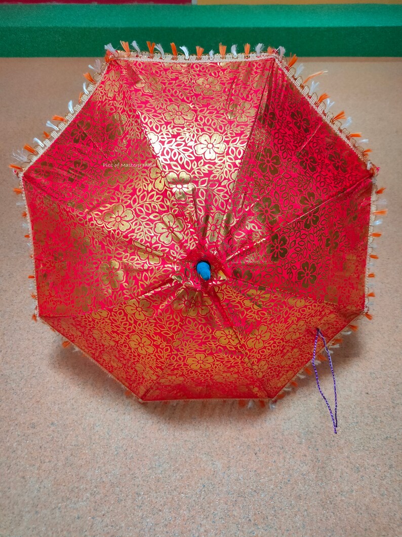 Hand Embroidered Silk Umbrella, Boho Home Decor, 24 Inch - Etsy UK
