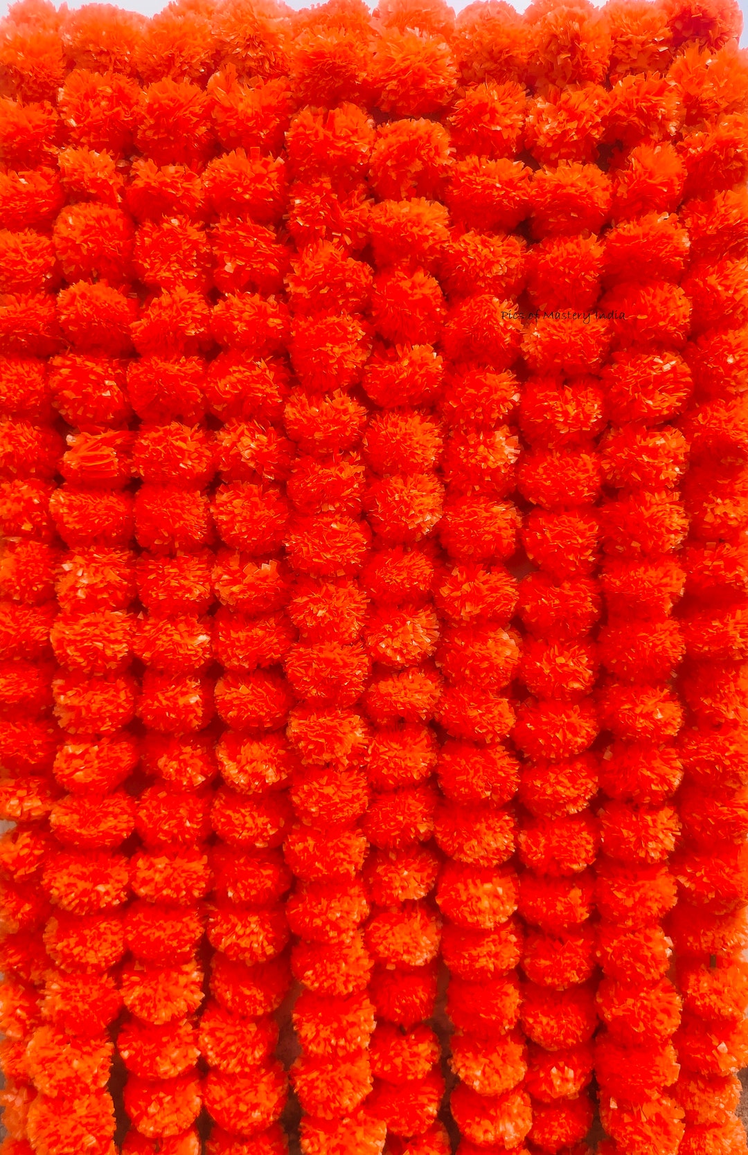Sale on Artificial Orange Color Artificial Decorative Marigold Flower ...