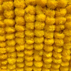 SALE ON Indian Marigold Flower Artificial Decorative Deewali Marigold ...