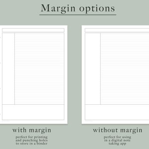 Printable Cornell Notes Template Goodnotes, Digital Note Taking ...