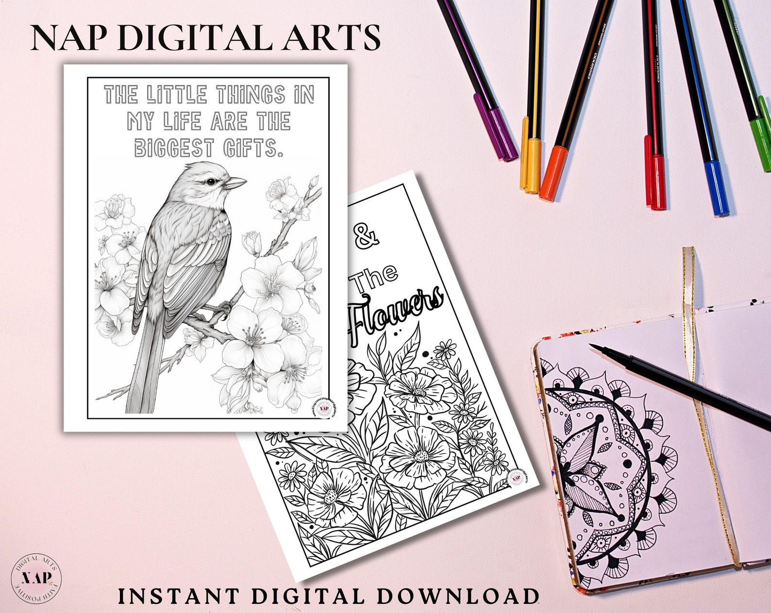 Grateful Heart Coloring Activity, Gratitude Coloring Pages, Adults ...