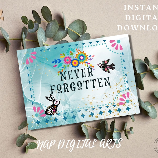Never Forgotten Card - Etsy
