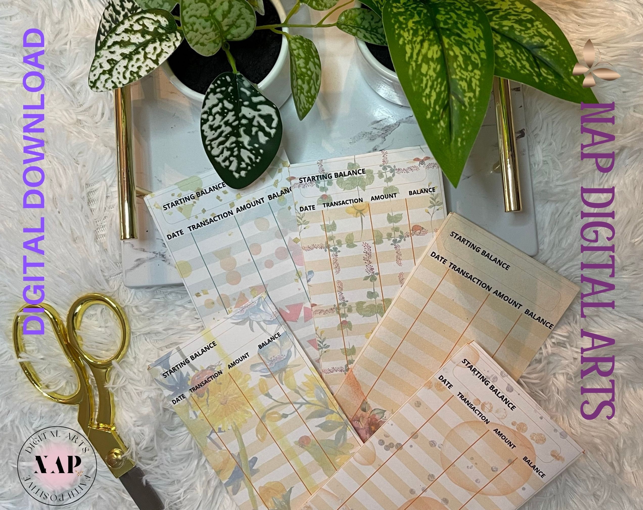 Budget Tracker Envelope, Cash Tracker, Cash Envelope Tracker, Expense ...