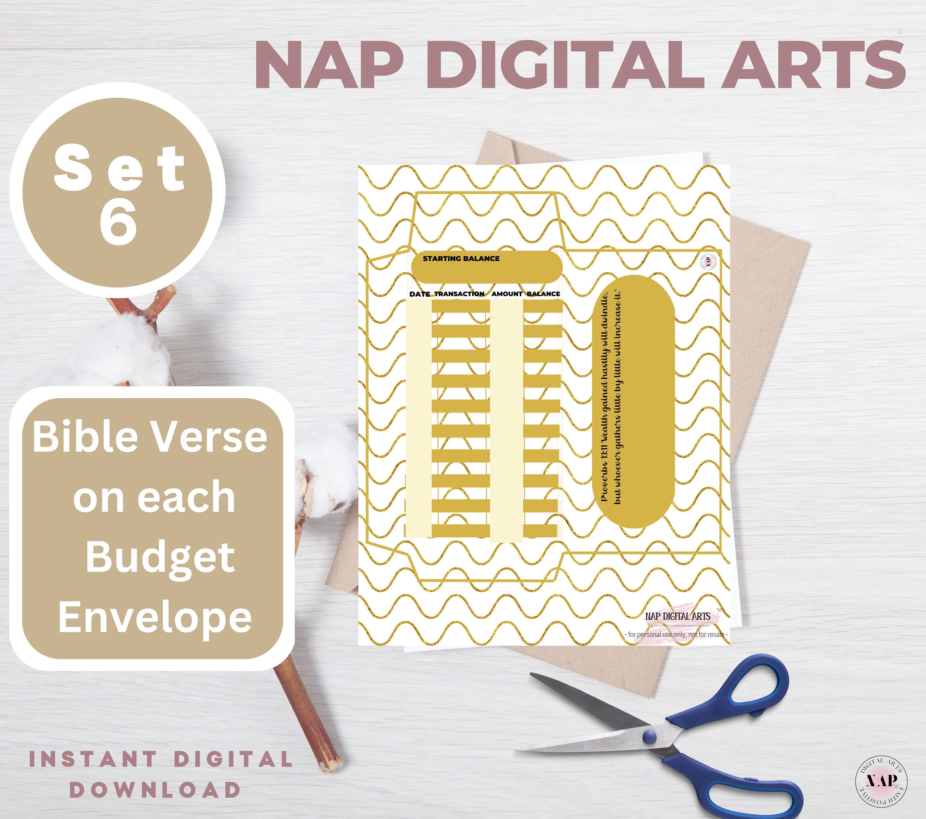 Printable Money Envelope, Cash Envelope, Budget Tracker, Money Tracker ...