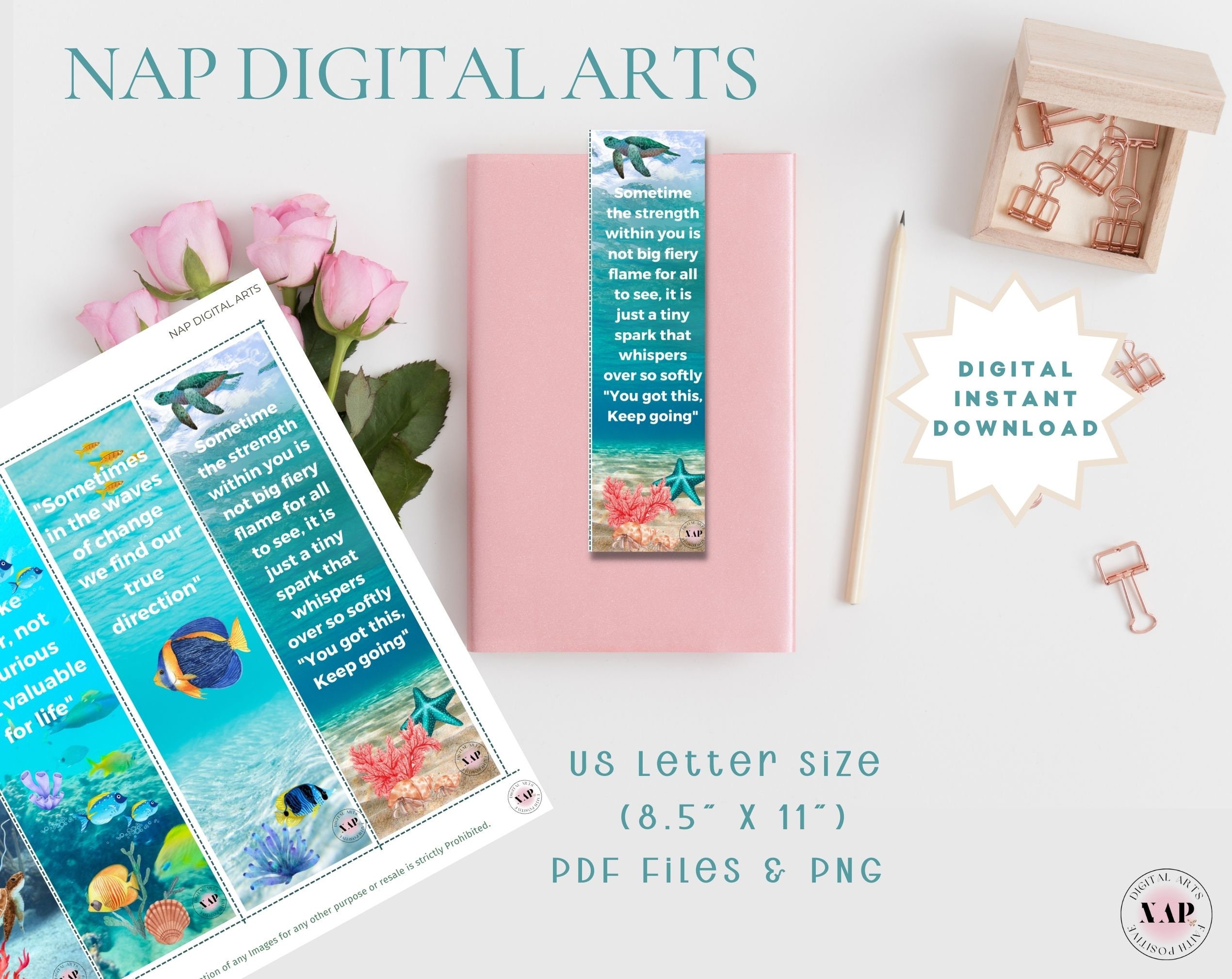 Ocean Design, Positive Quote Printable, Ocean Lover Gift, Sea Ocean ...