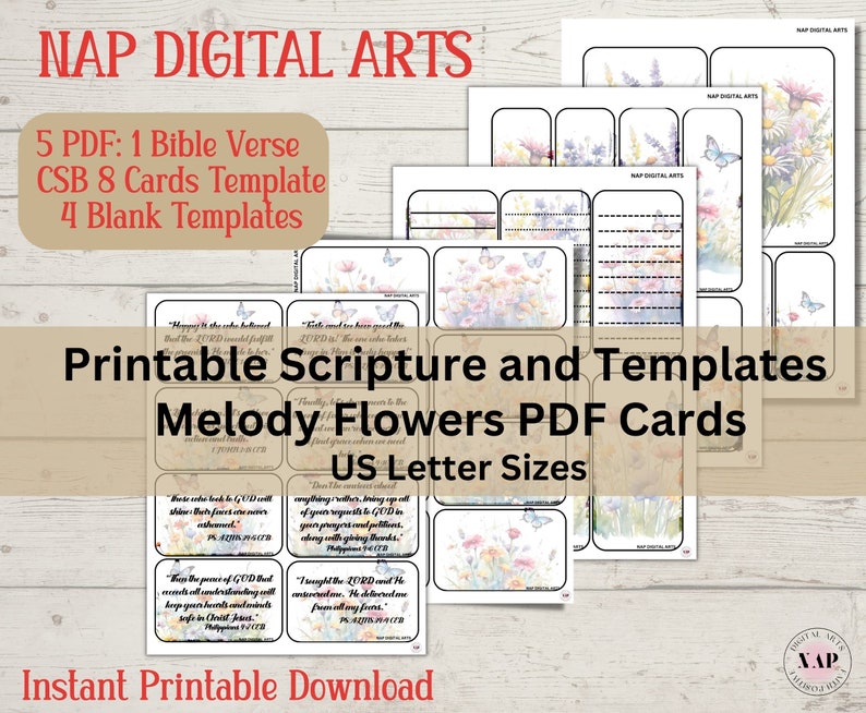 Printable Scripture, Printable Scripture Verses, Bible Verse Cards ...