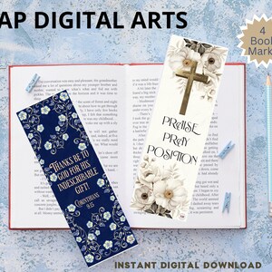 Faith Quote Bookmarks, Inspirational Christian Printable, Religious ...