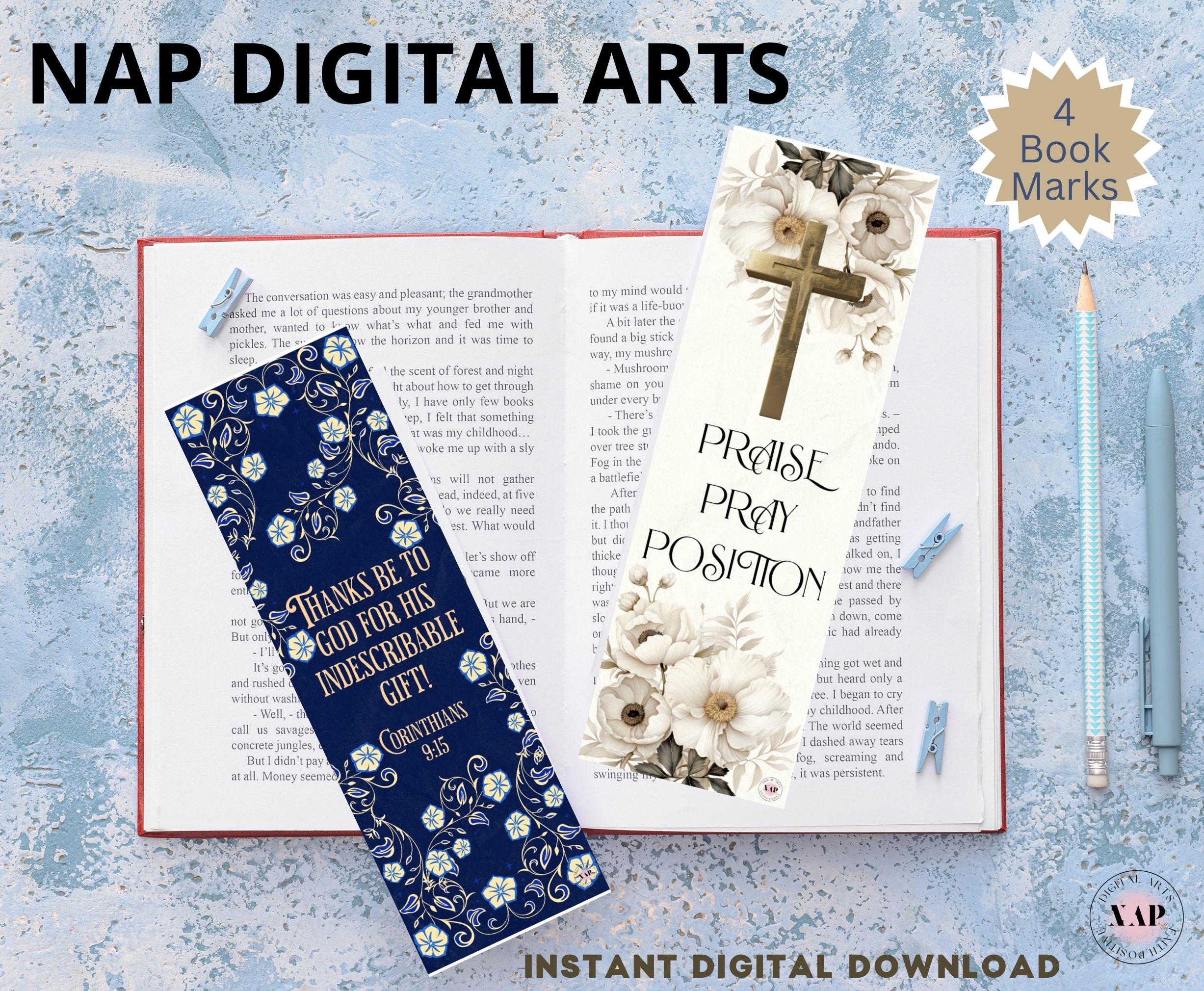 Faith Quote Bookmarks, Inspirational Christian Printable, Religious ...