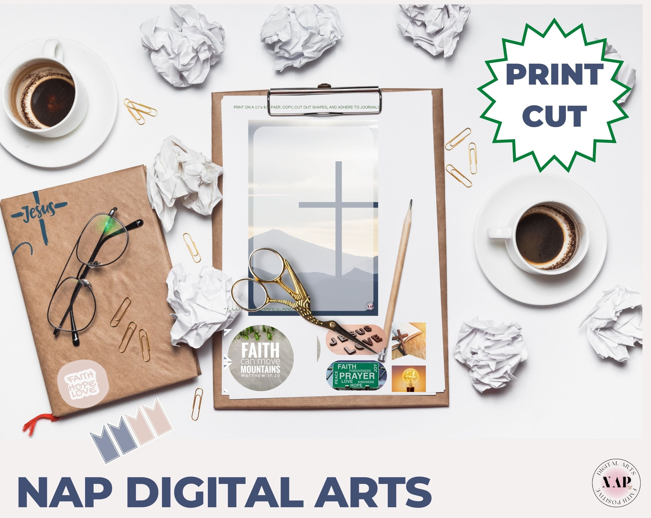 Printable Prayer, Vision Board, Faith Journal, Prayer Board Kit ...