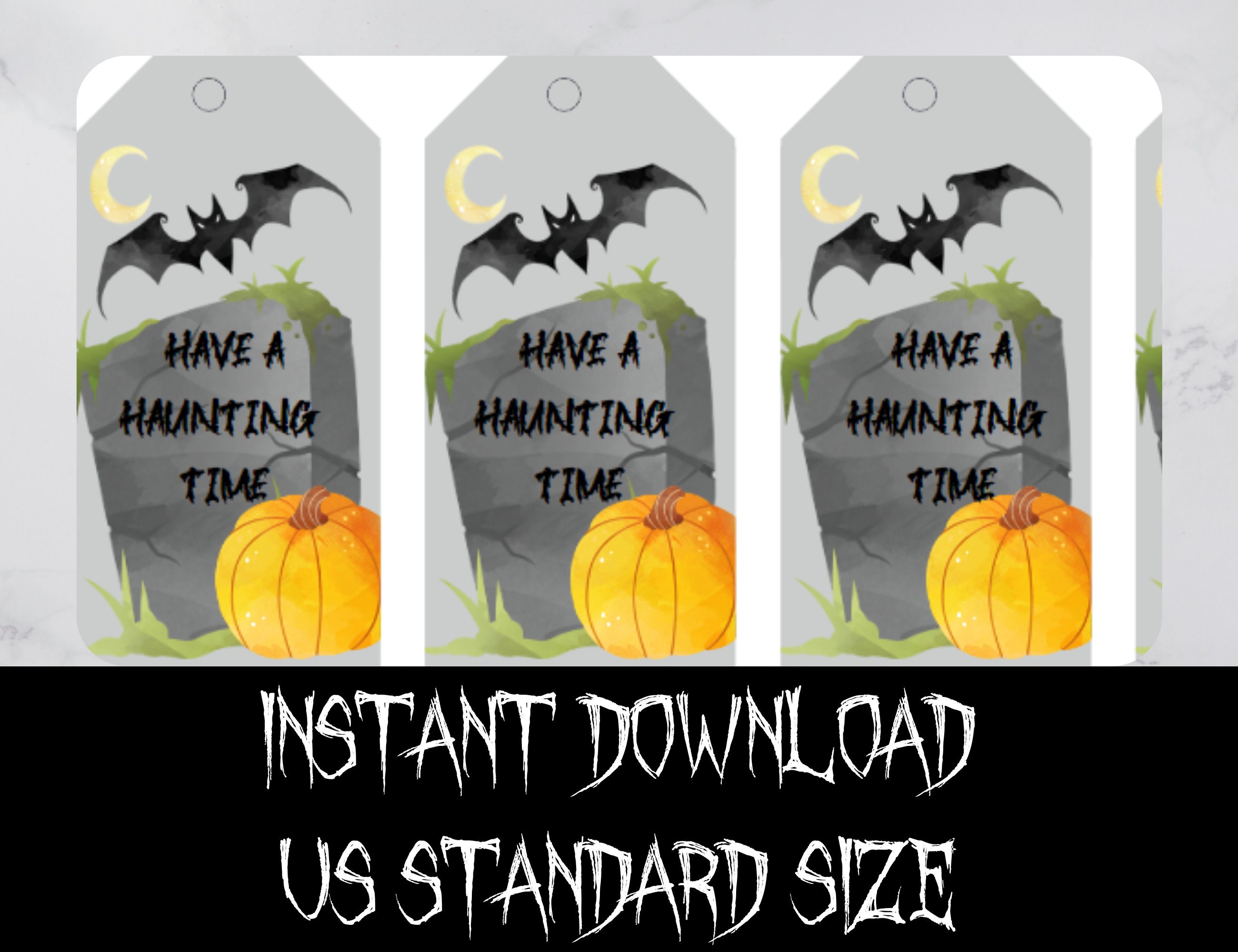 Printable Halloween Tags/ Halloween Gift Tags/ Party Tags/ - Etsy