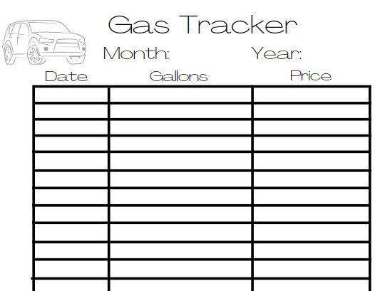 Mileage and Gas Tracker Bundle/ Printable/book Keeping/ - Etsy