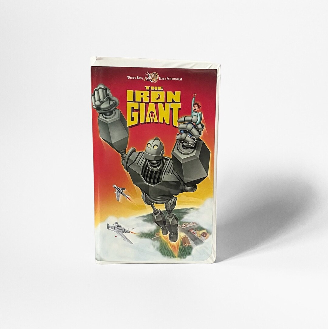 90s Vintage the Iron Giant VHS Classic Animated Children - Etsy