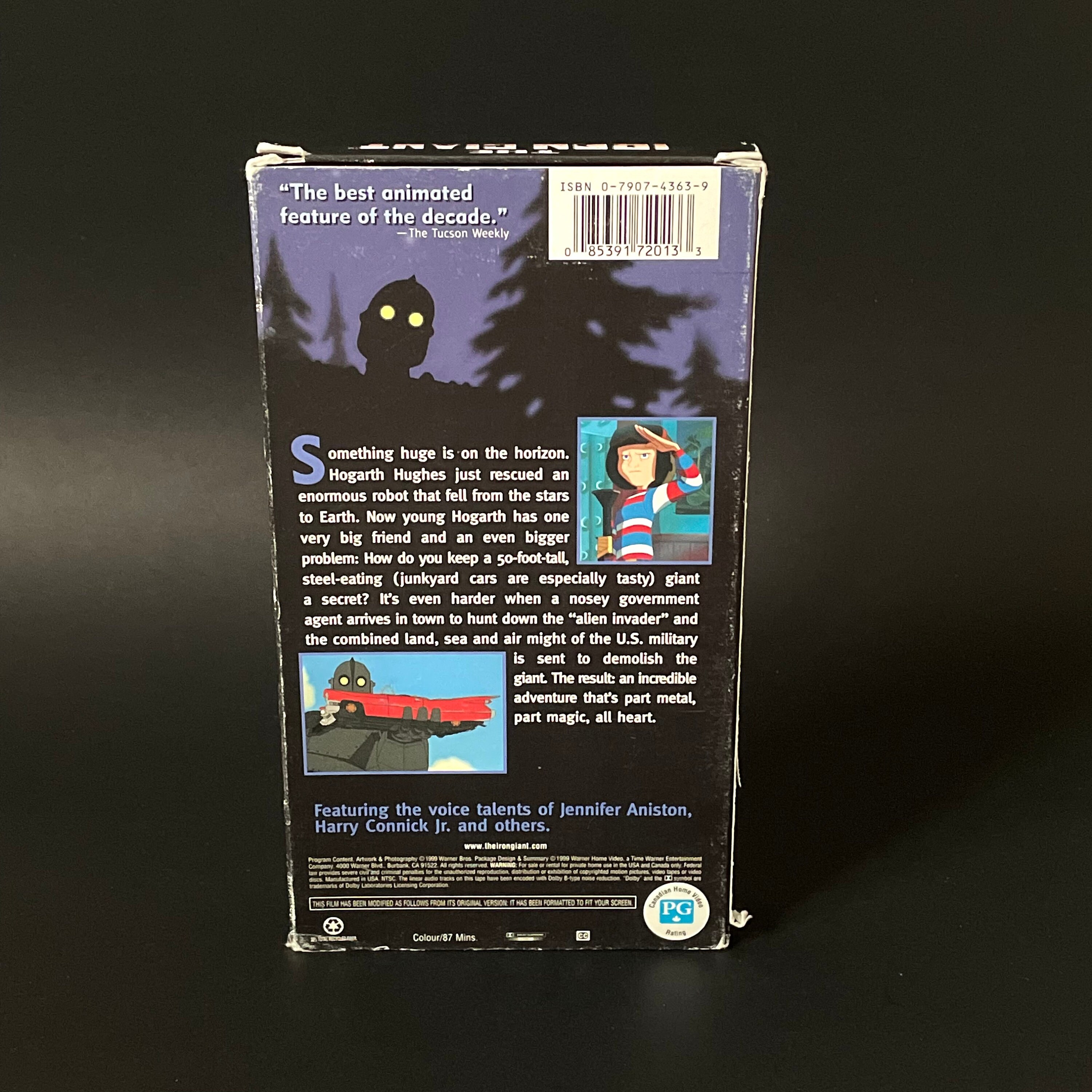 90s Vintage the Iron Giant VHS Rare Red Tape & Alternative Art - Etsy ...