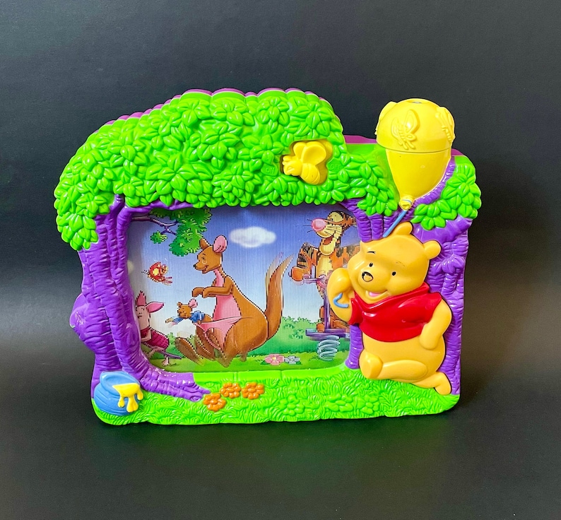 Vintage Fisher Price Musical Wind-up TV Toy Winnie the Pooh - Etsy