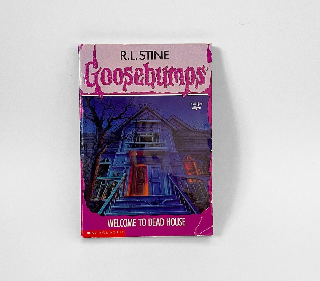 1992 Vintage Goosbumps Welcome to Dead House First Edition R.L. Stine ...