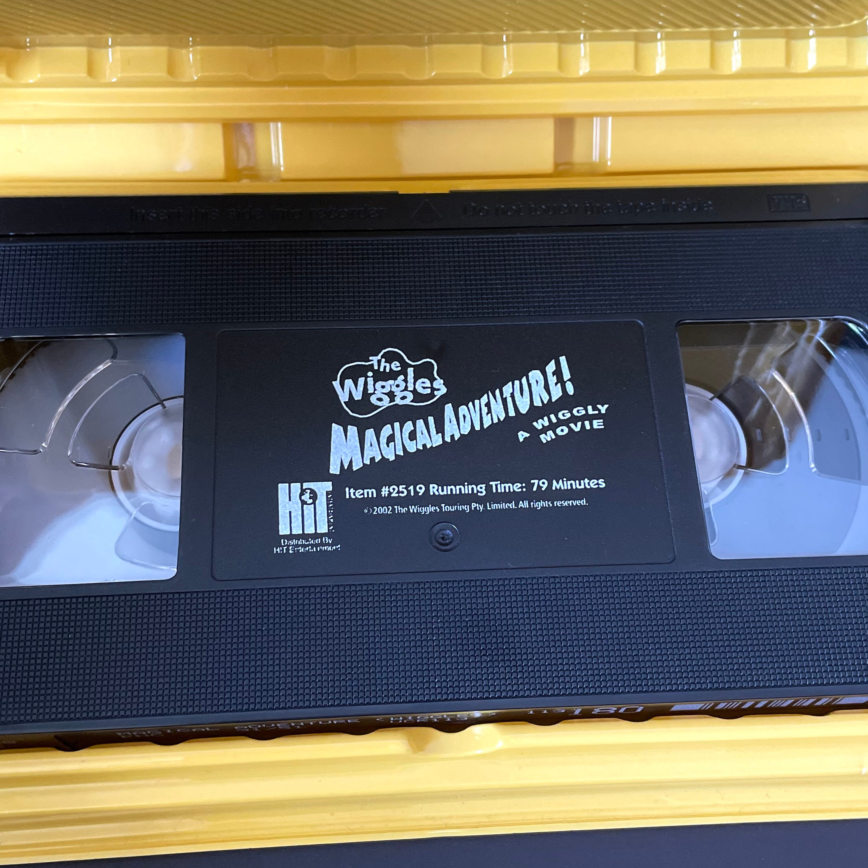 Wiggles Magical Adventure A Wiggly Movie Vhs