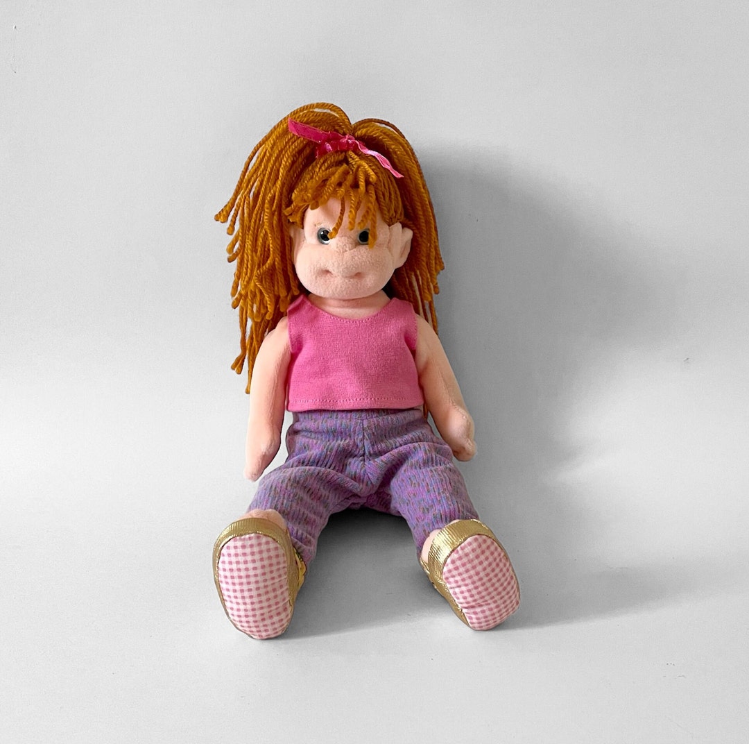 Vintage TY Beanie Bopper Rockin Rosie the Beanie Kid / TY Bopper Soft ...