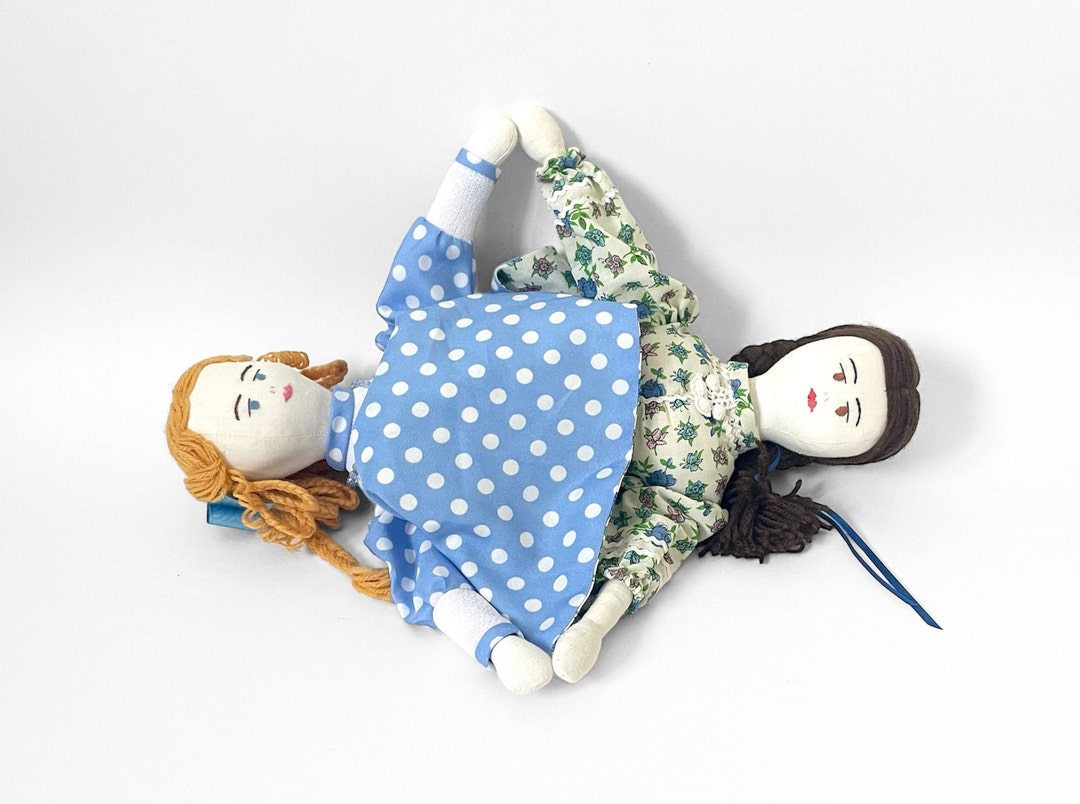 Rare 80s Vintage Reversible Topsy Turvy Doll Handmade, Reversible ...
