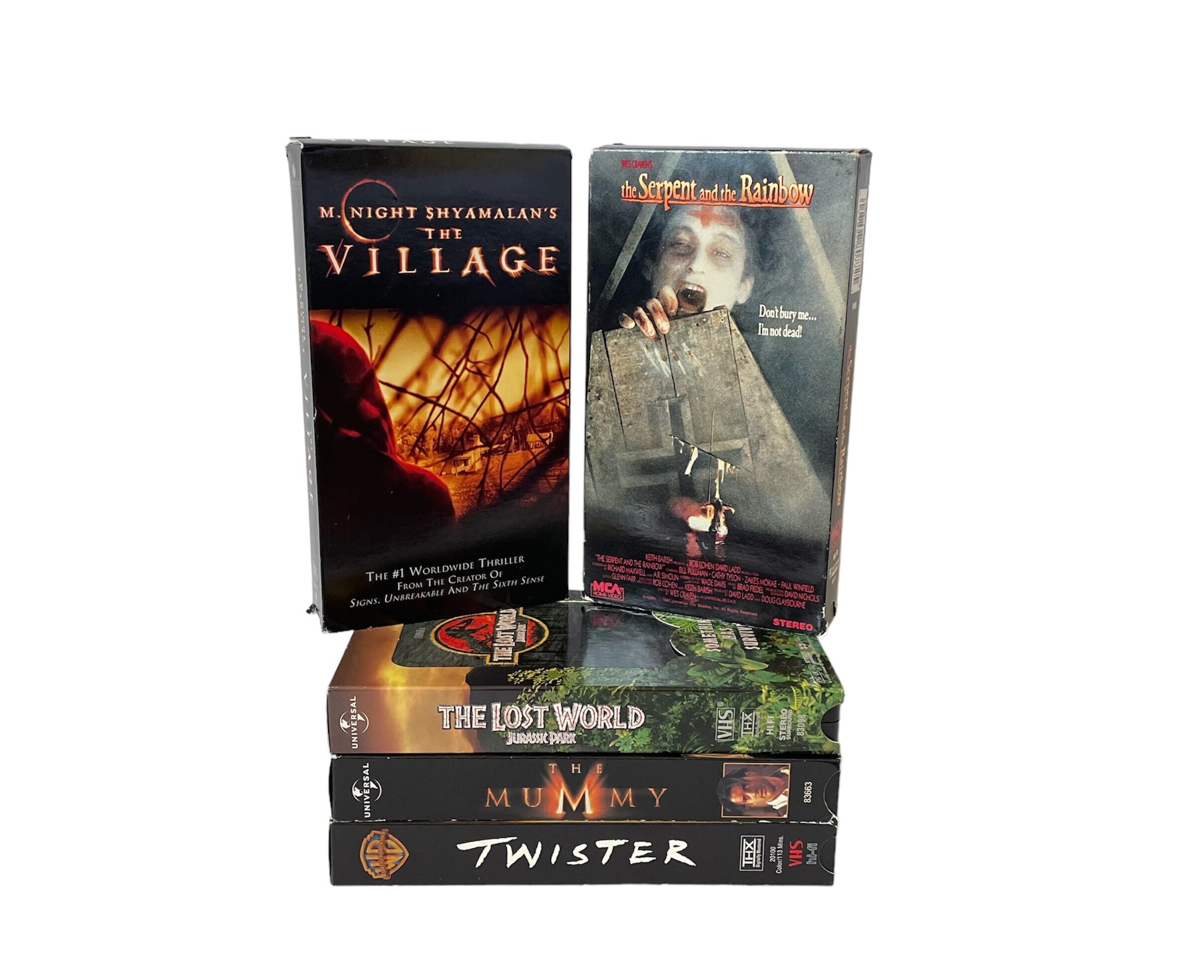 Vintage Horror Movie VHS Tapes the Village M. Night Shyamalan - Etsy