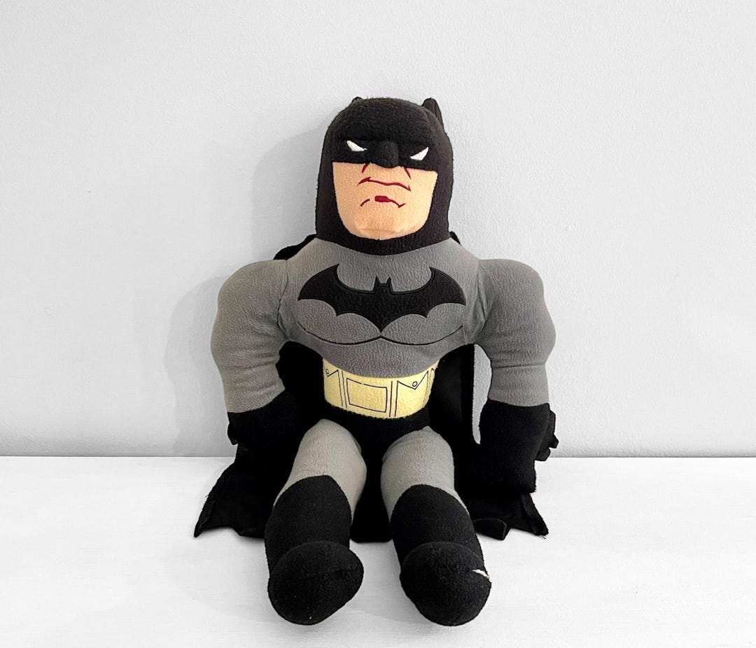 25 Vintage Batman DC Comic Plush Toy Superhero Bedroom Decor, Superhero ...
