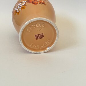 1970s Vintage Vase by Sadler England Vase Autumn Gold Series Made in ...