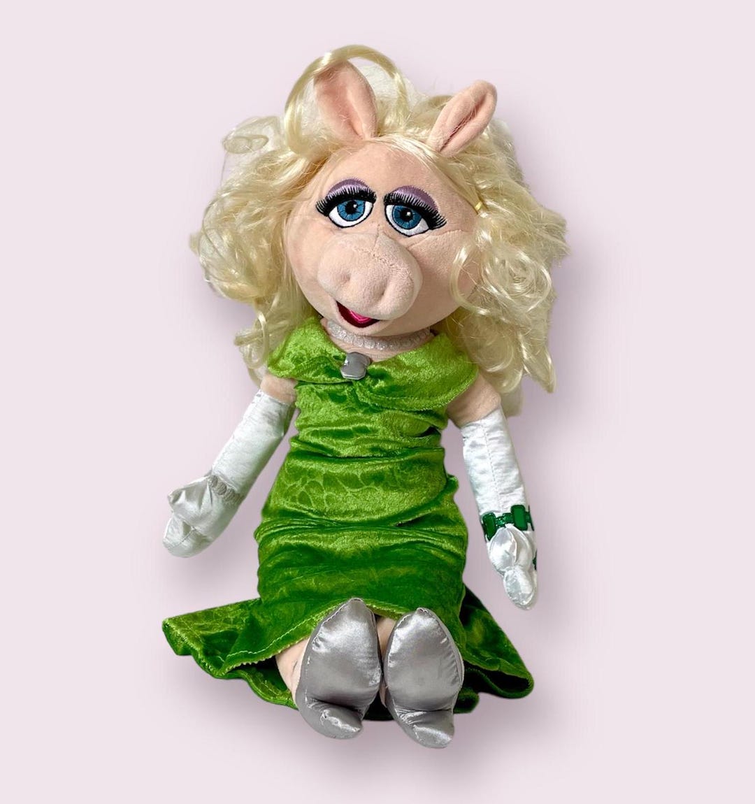 20 Vintage Disney Miss Piggy Plush Muppet Miss Piggy Stuffed Animal Rag ...