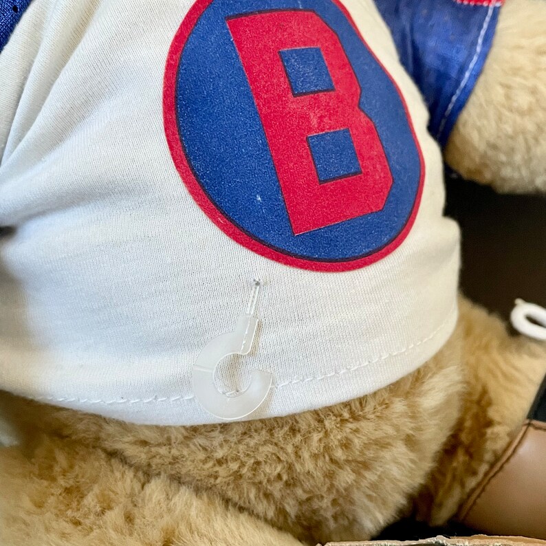 1985 Vintage Gorham Ice Skater Teddy Bear Plush Jointed, Rare, 15 ...