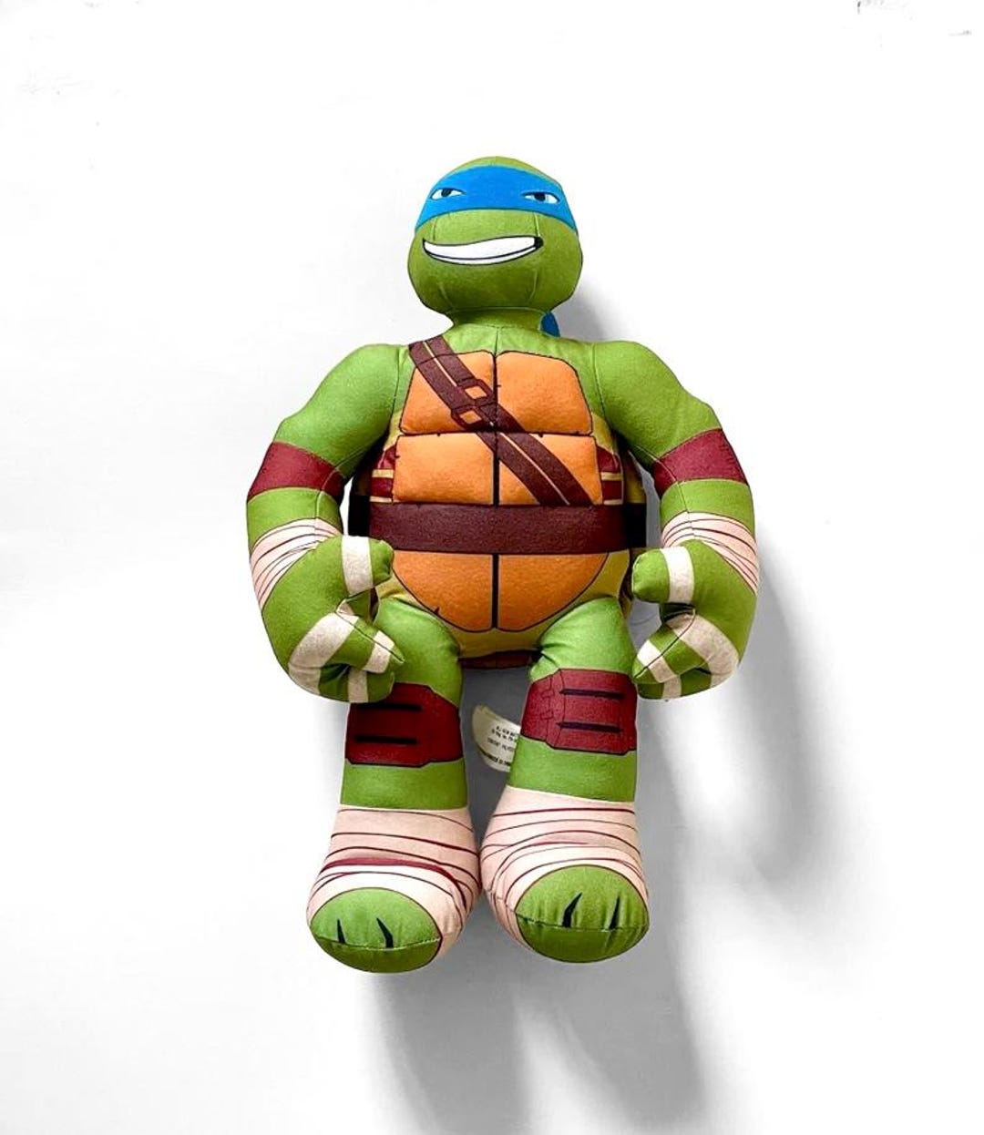 16" Vintage Teenage Mutant Ninja Turtle Stuffed Animal With Hiding ...