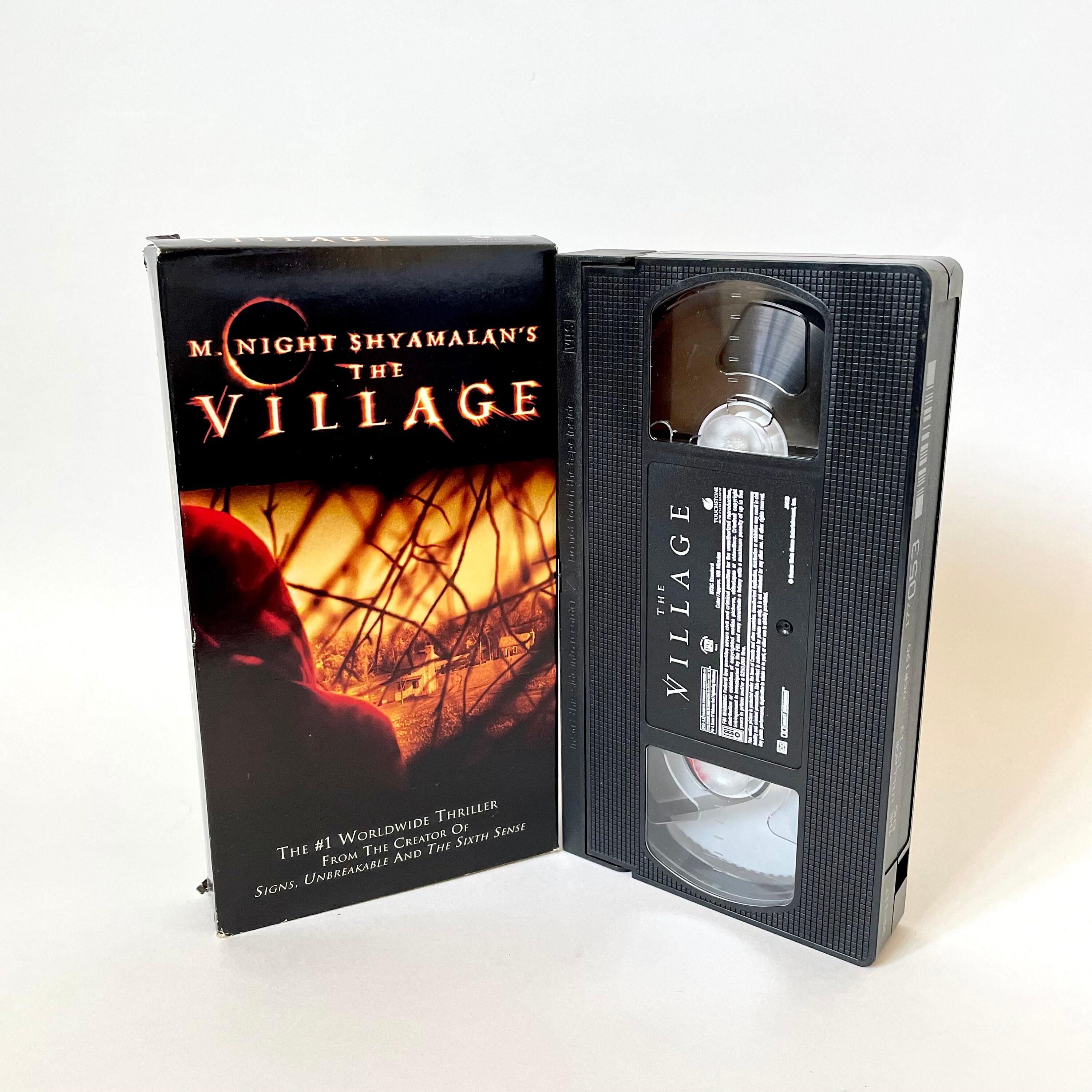 Vintage Horror Movie VHS Tapes the Village M. Night Shyamalan - Etsy