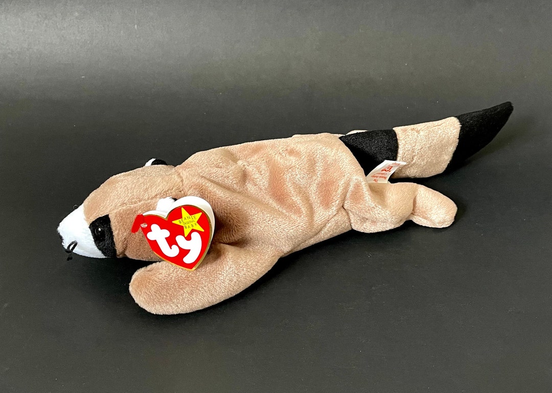Vintage TY Ringo the Raccoon Plush 90s Vintage Beanie Babies - Etsy