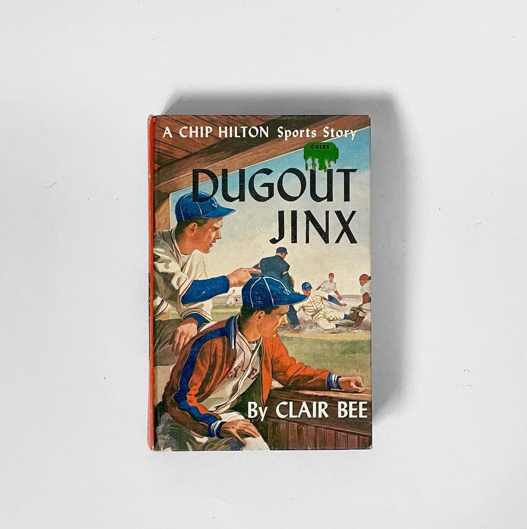 1952 Vintage Dugout Jinx A CHIP HILTON Sports Story Dugout Jinx by ...