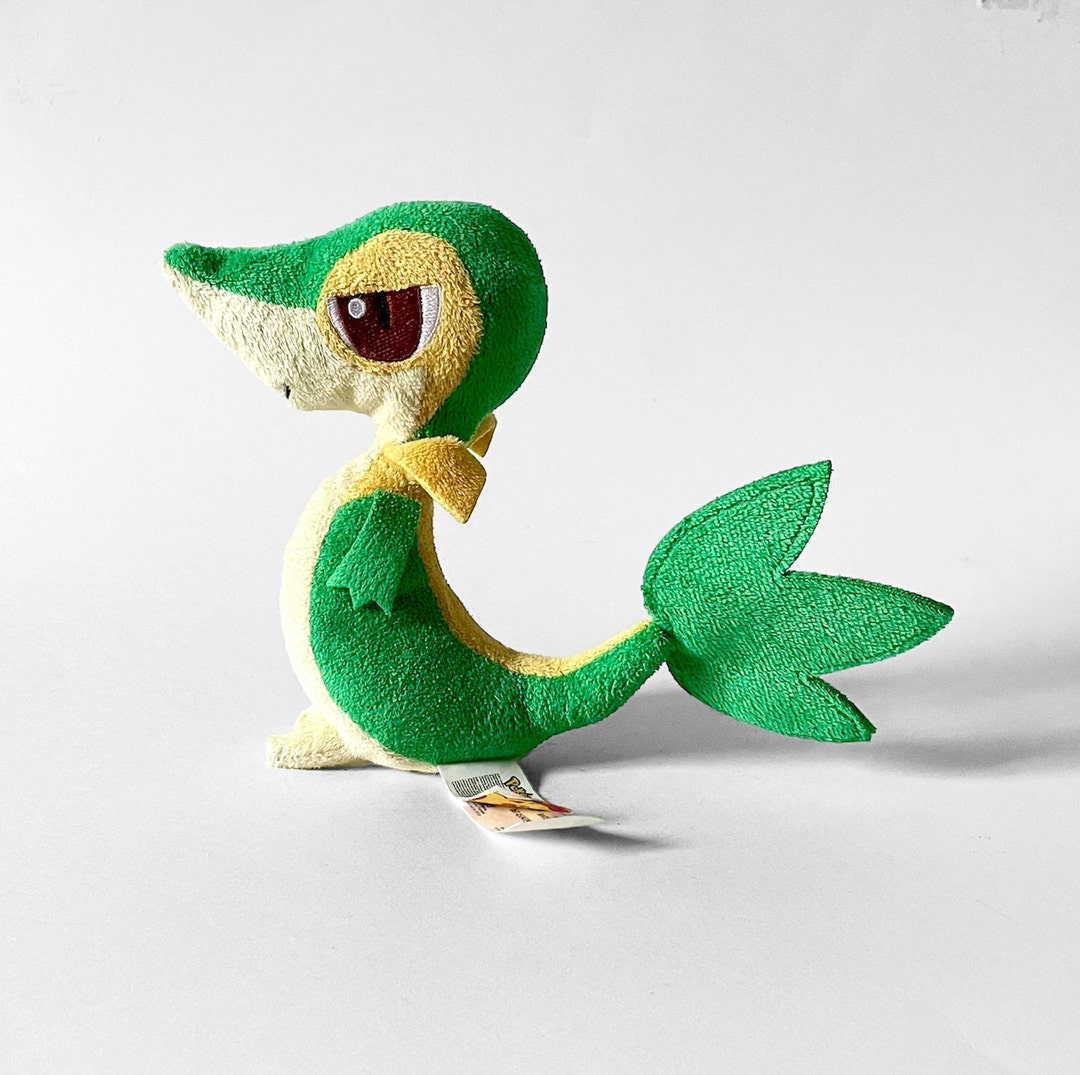 Pokemon Snivy Plush Collectible Pokemon Nintendo JAKKS Pacific Stuffed ...