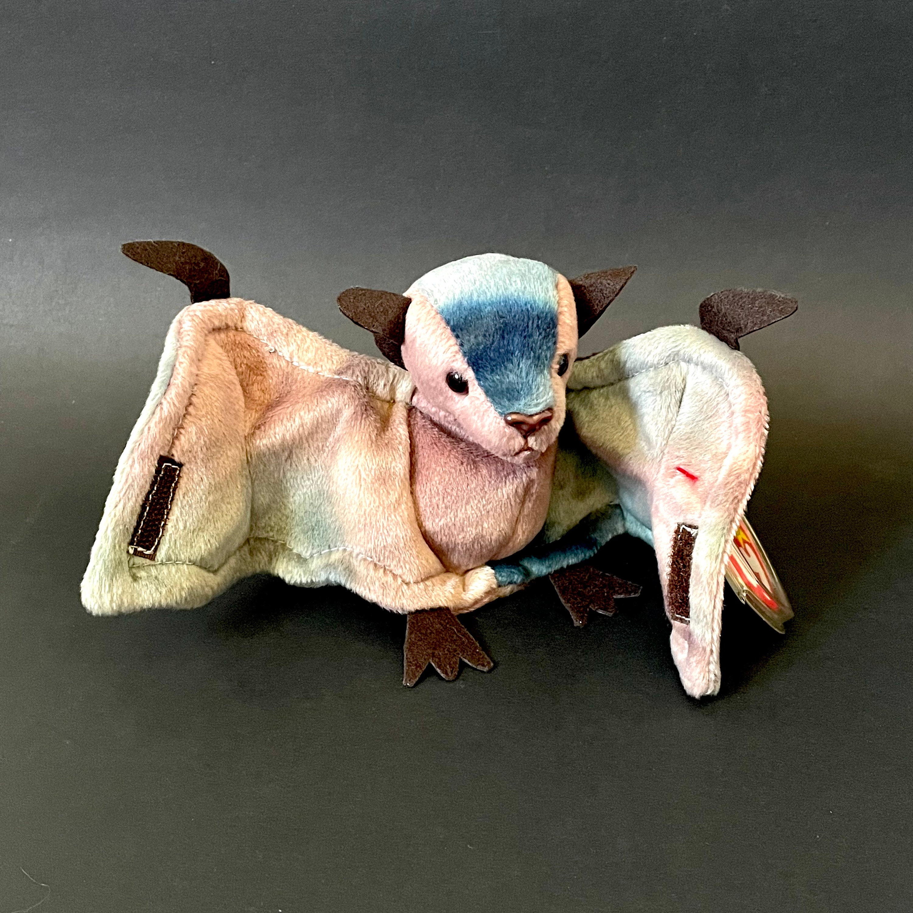 90s Vintage Beanie Babies TY Batty the Bat Plush Spooky Bat - Etsy