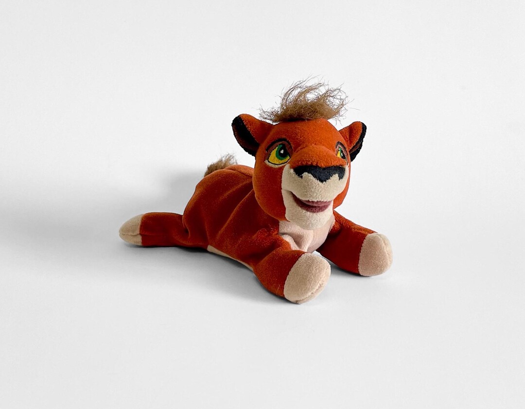 Vintage Disney the Lion King Simba's Pride Kovu Bean Bag Plush | Kovu ...