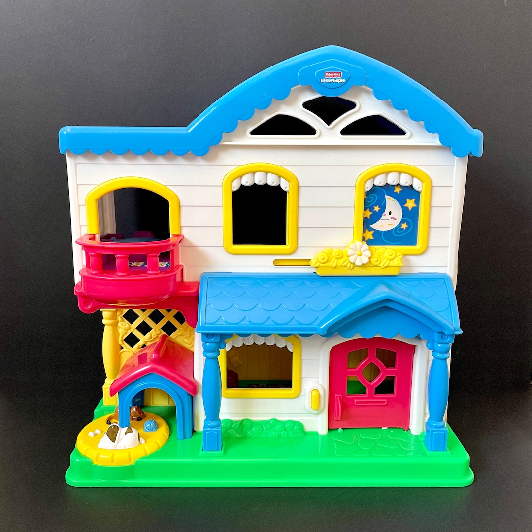 Fisher Price Little People House With Sound Playset Doll House - Etsy