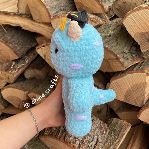 Blue Monster Crochet Pattern, Monster Amigurumi Pattern, PDF Printable ...