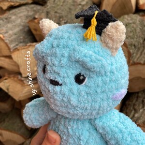 Blue Monster Amigurumi Crochet Pattern (PDF) - Etsy