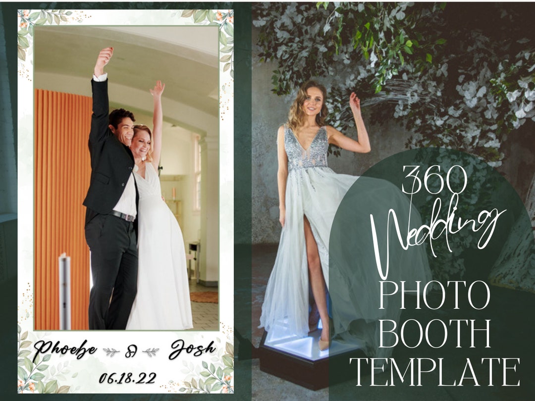 360 Wedding Photo Booth Template, Easily Editable and Downloadable ...