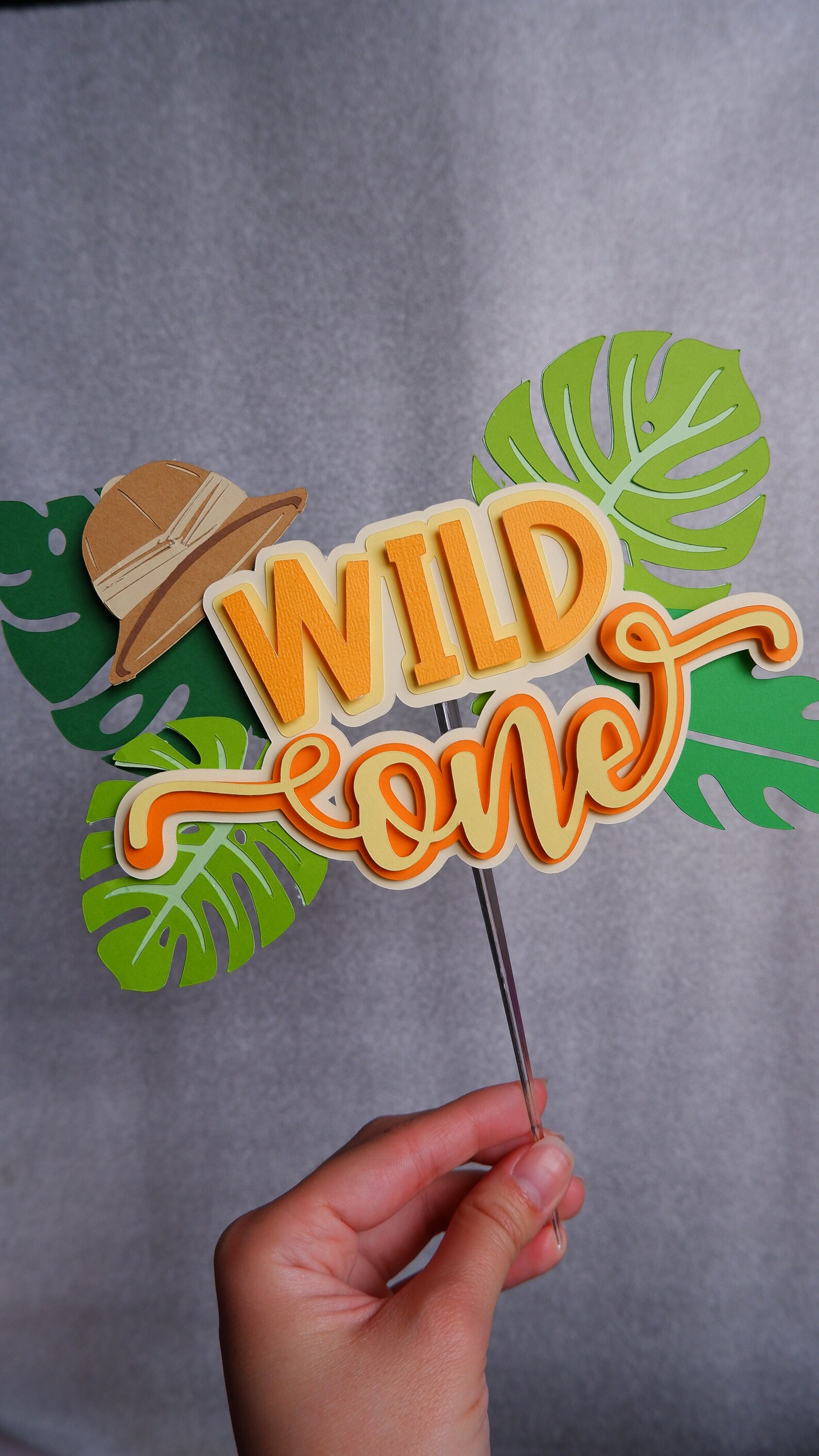 Wild One Cake Topper first Birthday Cake Topper one Cake - Etsy