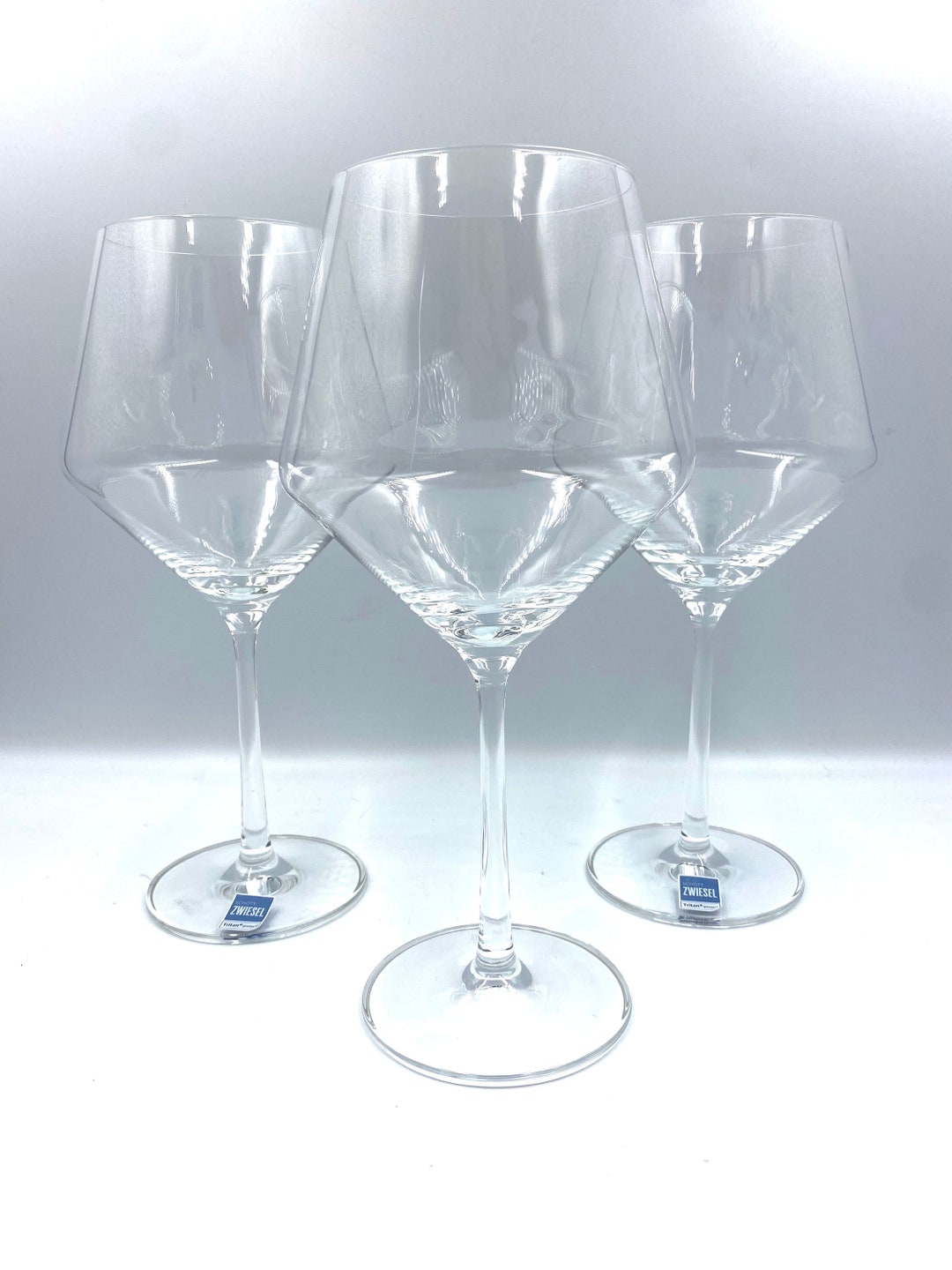 Schott Zwiesel ‘pure Burgundy’ Crystal Wine Glasses X 3. Made in ...